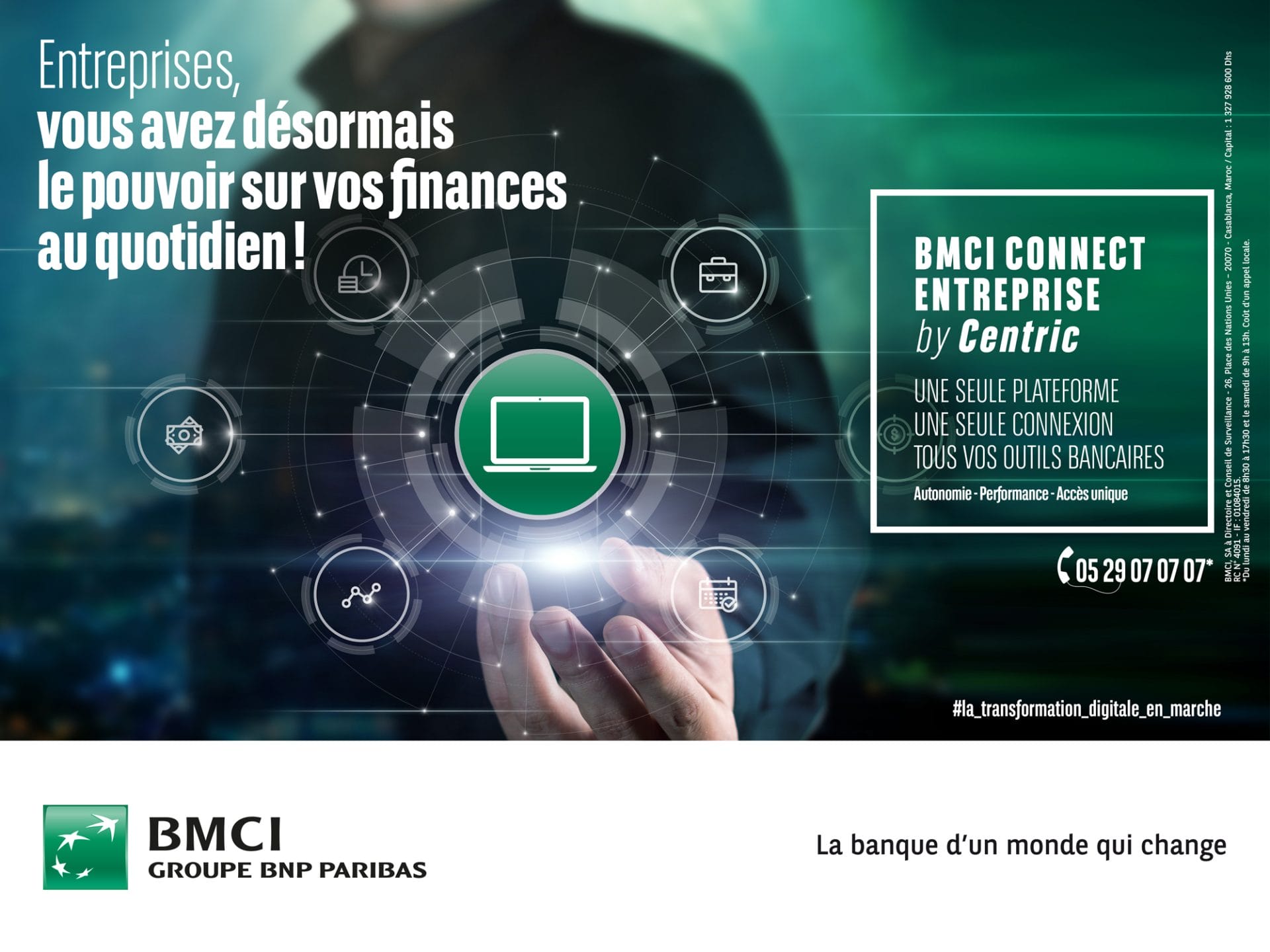 BMCI dévoile sa nouvelle solution e-banking