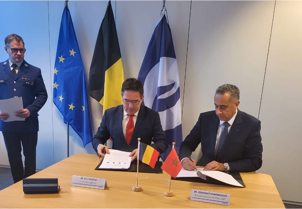 Hammouchi effectue une visite de travail en Belgique