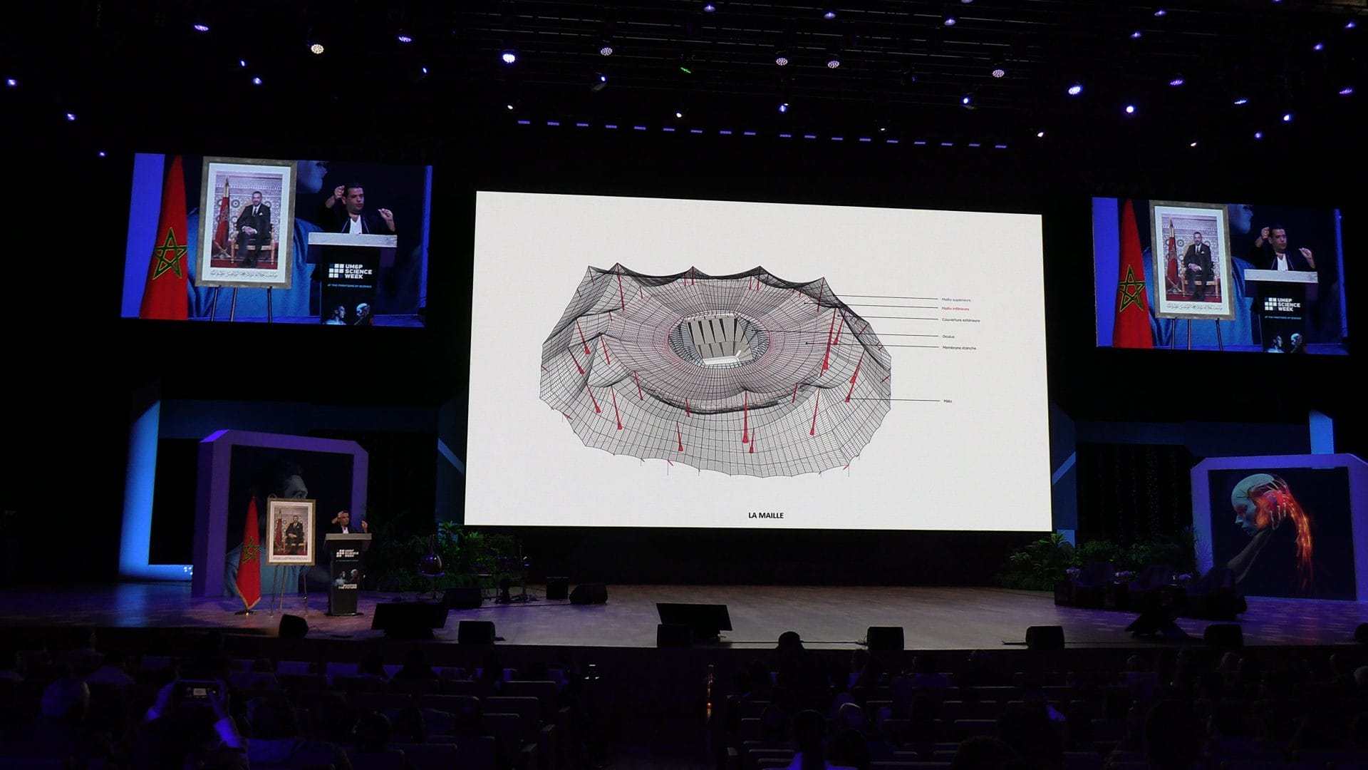 UM6P Science Week : le stade Hassan II, une vision architecturale ...