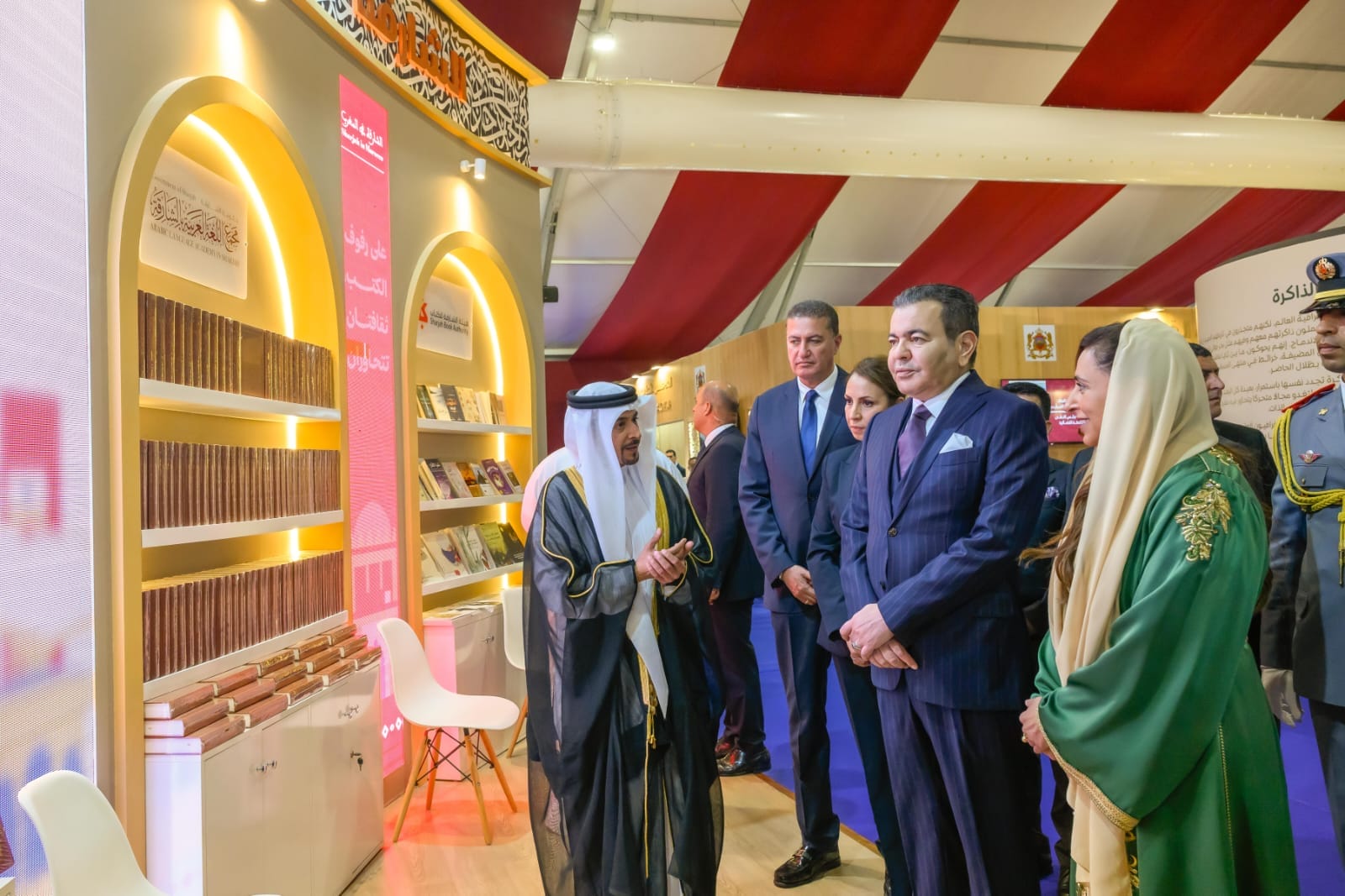 Le prince Moulay Rachid lance le 30e Salon du Livre à Rabat