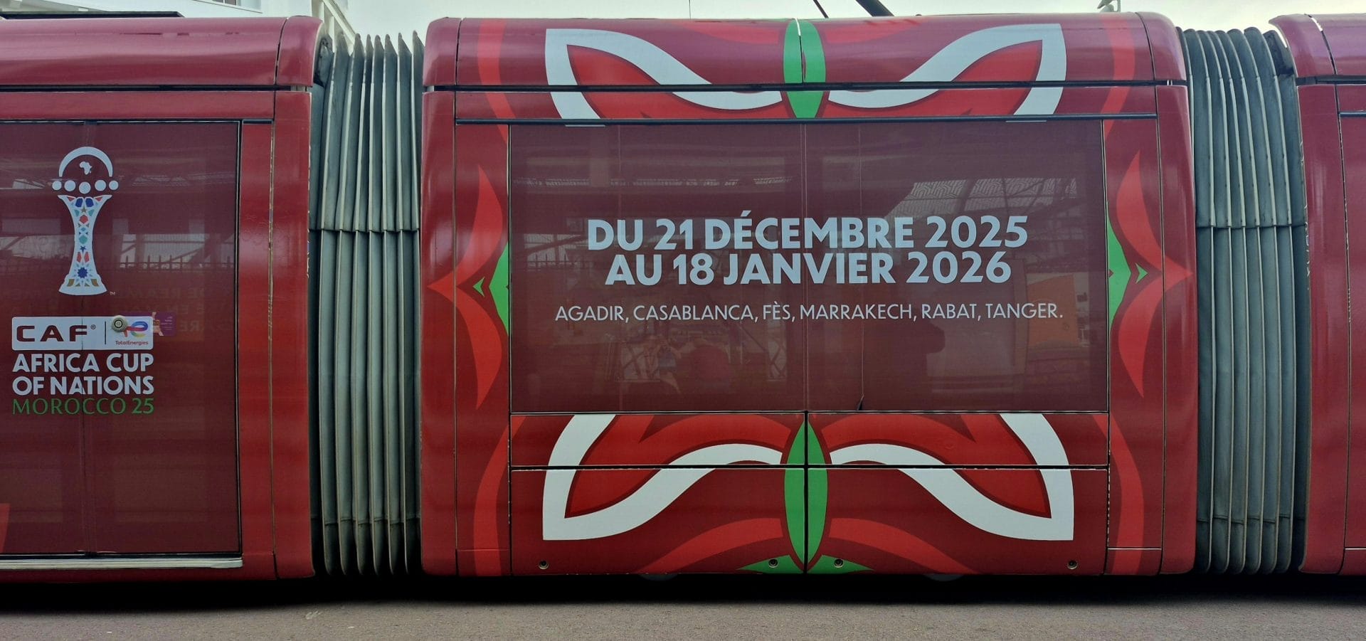 CAN 2025 à Casablanca : tramway, busway et lignes renforcées autour du ...